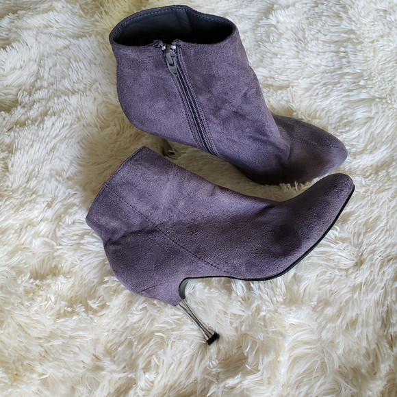 leuven alexander | Shoes | Leuven Alexander Liberty Heeled Gray Suede ...